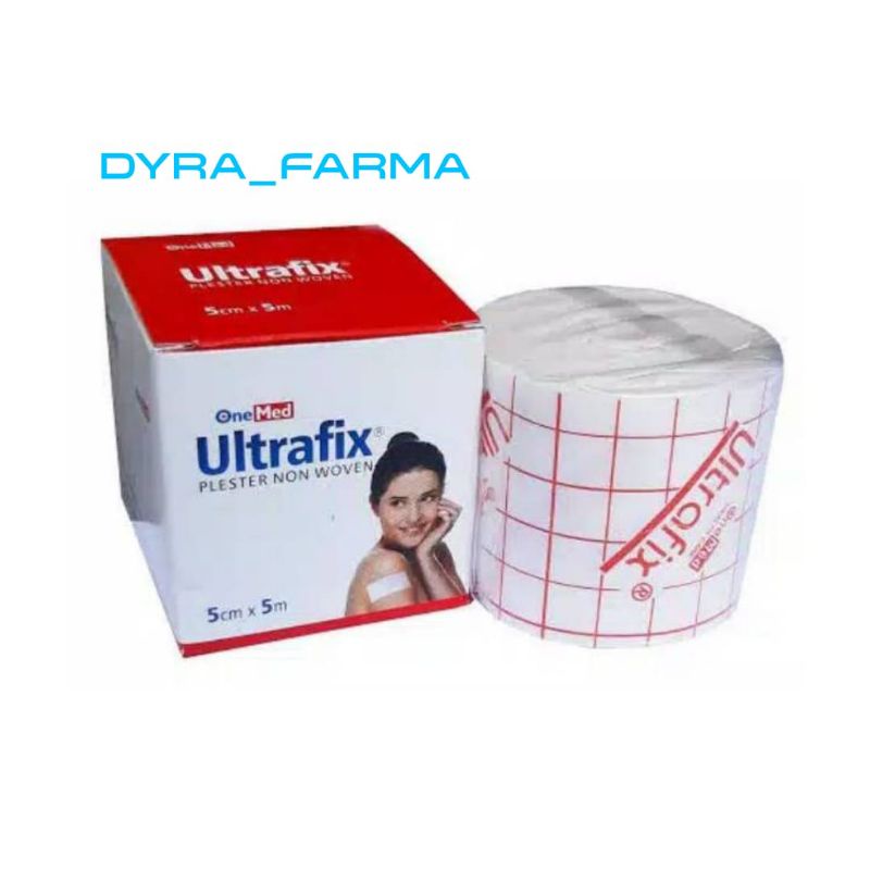 Jual Ultrafix 5cm x 5m / Plester Luka Putih Ultrafix 5 cm x 5 Meter ...