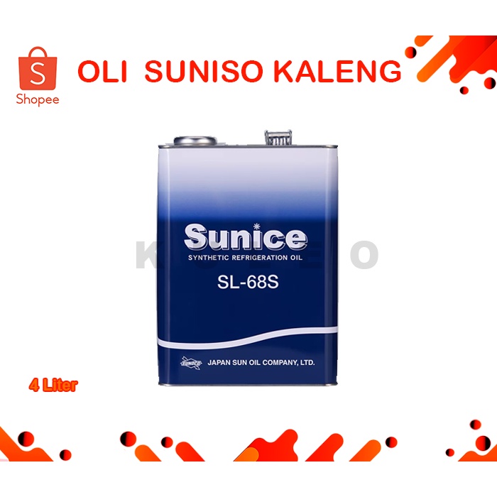 Jual Oli Suniso sl68 - Oli Kompresor 4 liter - OLI SUNISO SL-68 Kaleng ...