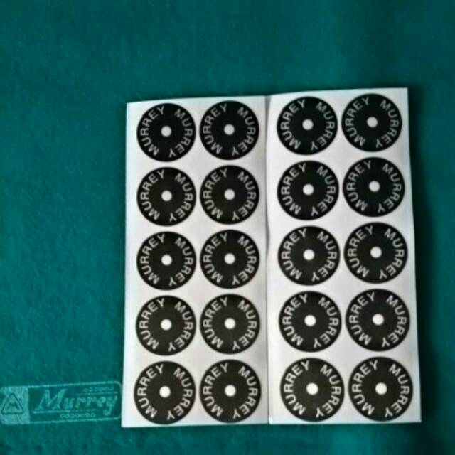 Jual Tanda spot Murrey / titik Hitam 1 set 20 titik Sticker Meja ...