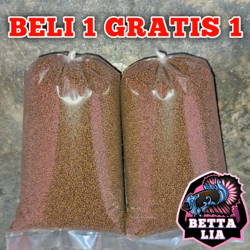 Jual BELI 1 GRATIS 1 !!! Pur/Pelet/Pakan Cupang Guppy Molly Platy dan ...