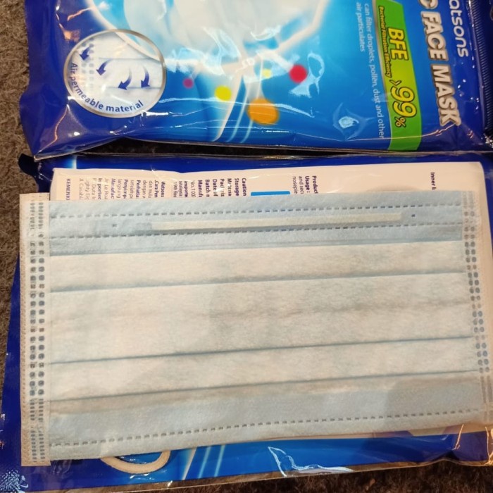 Jual airsoft-balaclava-topeng- watsons hygenic masker face -topeng ...