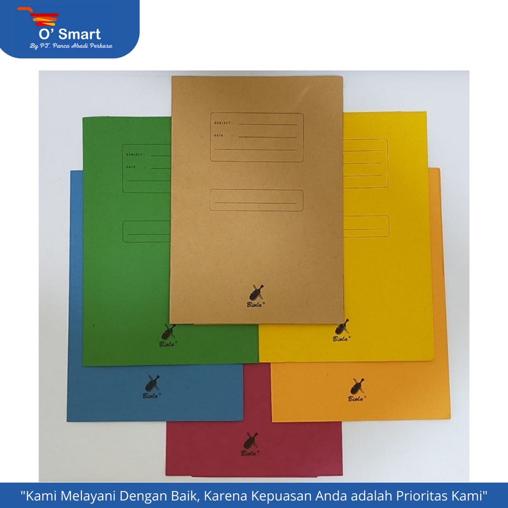 Jual BIOLA Map Kertas/Stopmap 5002 (Perbox isi 50 Lembar) | Shopee ...