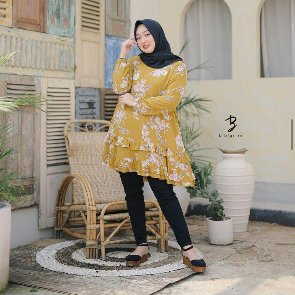Jual BIBIG BLOUSE MUSTARD | Shopee Indonesia