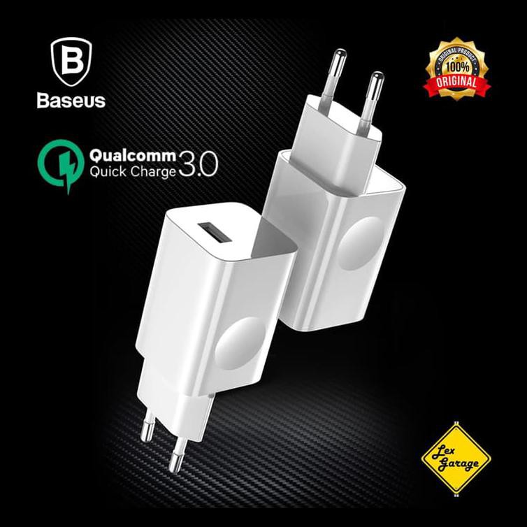 Jual Charger Fast Charging Baseus Quick Charge QC 3.0 24W Original ...