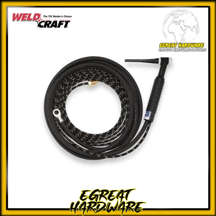 Jual Stang Las Weldcraft WP26 Valve 25 Feet 2 Power Cable A200 WP-26V ...