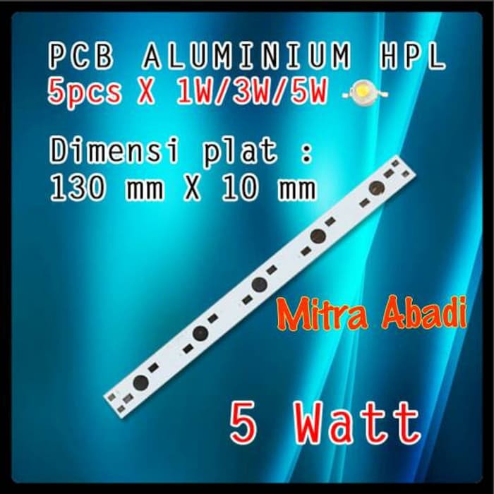 Jual Jual Long Aluminium PCB HPL 5 Watt Papan PCB Aluminium HPL 5 Watt ...