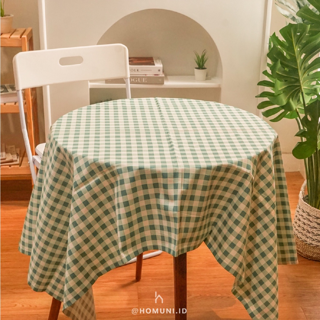 Jual Taplak Meja Motif Gingham Checker Board Kotak-Kotak/Table Runner ...