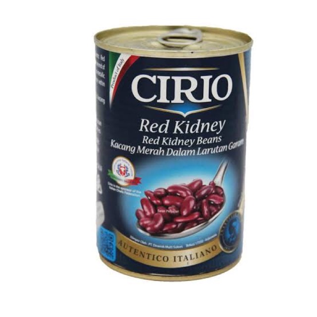 Jual CIRIO RED KIDNEY BEANS 400G | Shopee Indonesia