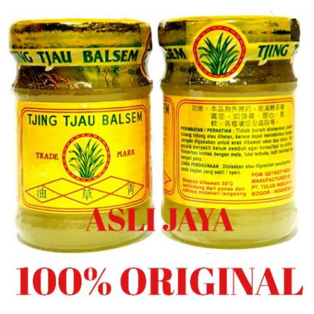 Jual Tjing Tjau Balsem 36gr - Untuk Nyeri Otot, Keseleo, Memar | Shopee ...