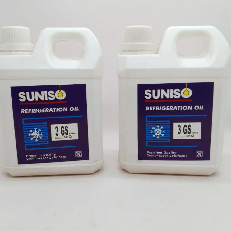Jual Laris PGBQG OIL SUNISO 3GS DAN 4 GS DERIGEN 1LITER KOMPRESSOR AC ...