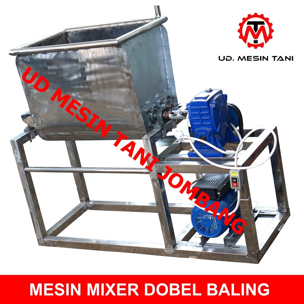 Jual MESIN MIXER PENGADUK ADONAN TEPUNG ROTI BASAH DOBEL BALING ...
