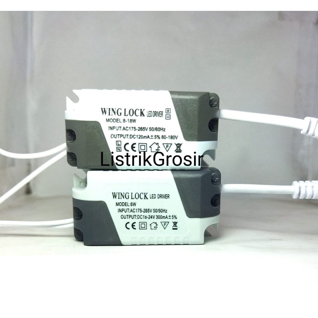 Jual Adaptor Travo Led Driver Ballast Panel Led Downlight 6w / 8w - 18w ...