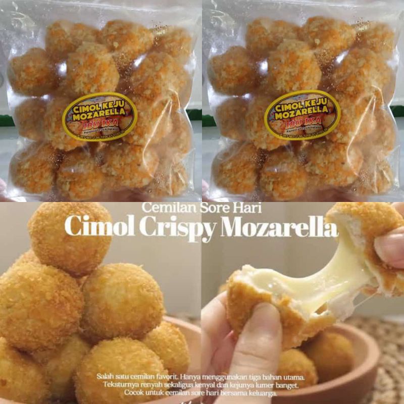 Jual CIMOL CRISPY MOZZARELLA IBU IKA ISI 25P | Shopee Indonesia