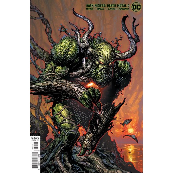 Jual Dark Nights Death Metal 6 of 7 David Finch Swamp Thing Variant ...