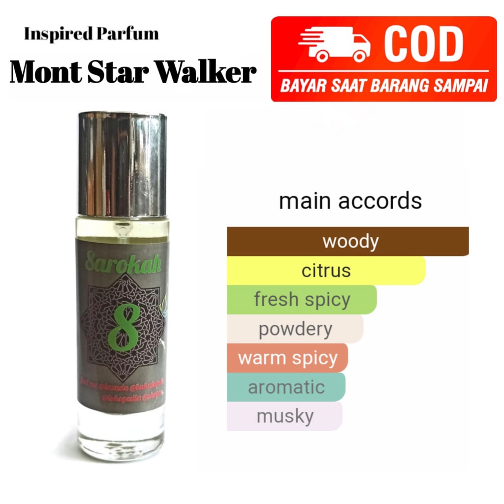 Jual Parfum Mont Starwalker Star Walker Man Perfume Fragrance Parfume ...