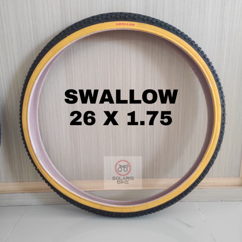 Jual Ban Luar Swallow 26 X 1.75 175 Sepeda Gunung Mini MTB Federal BLS26175 | Shopee Indonesia