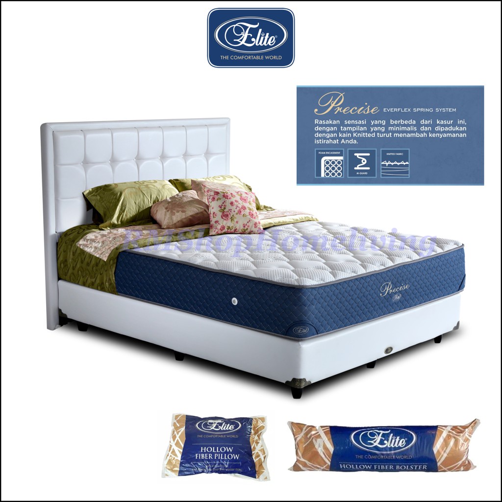 Jual ELITE Springbed Precise Garansi 15 Tahun ukuran 160 x 200 Fullset ...
