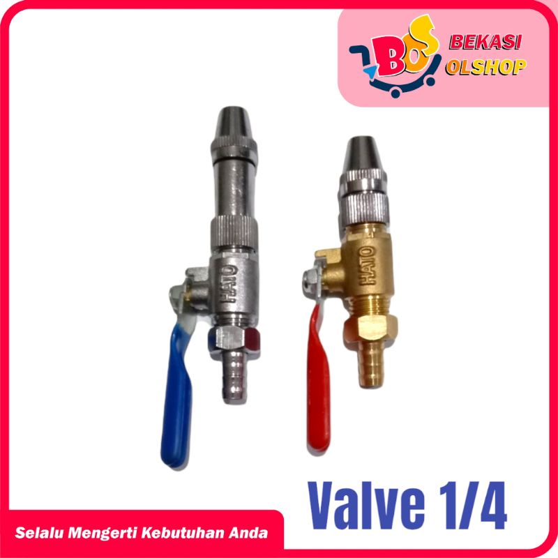 Jual Valve/Kran + Nozzle Spray Jet Cleaner Ac / Kran Steam Ac | Shopee ...