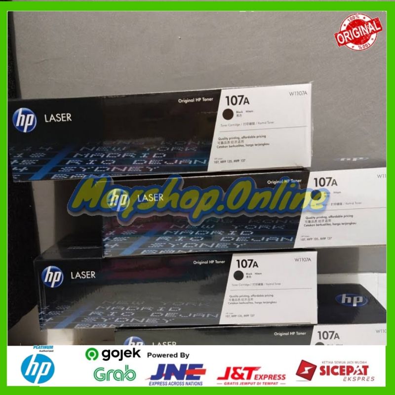 Jual Toner Cartridge Hp Laserjet 107A Black Original | Shopee Indonesia