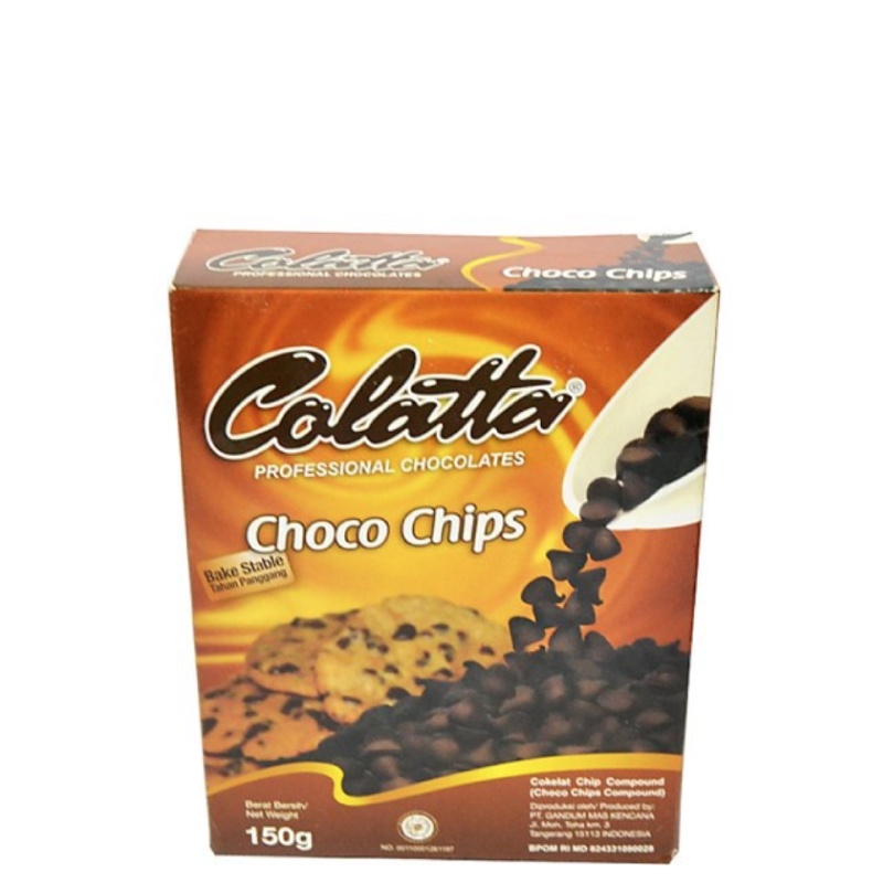Jual Colatta Choco Chips 150 gr | Shopee Indonesia