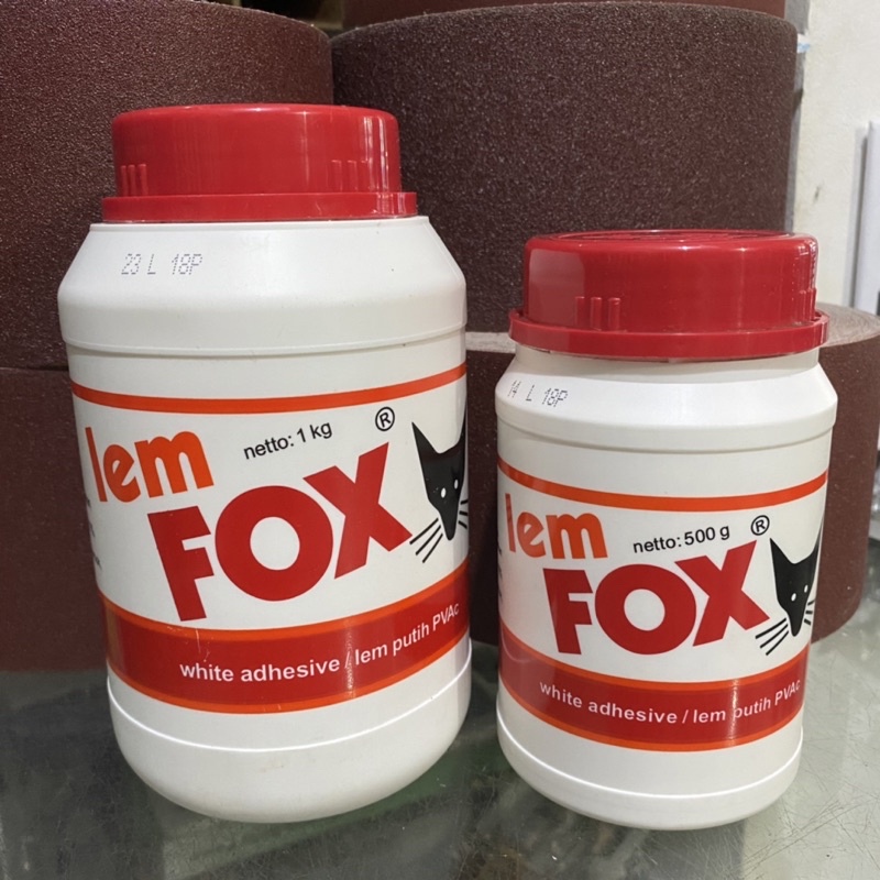 Jual LEM FOX PUTIH 1KG | Shopee Indonesia