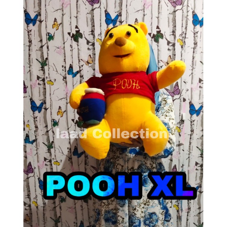Jual Boneka winnie the pooh 45cm bahan velboa /beruang madu kuning ...