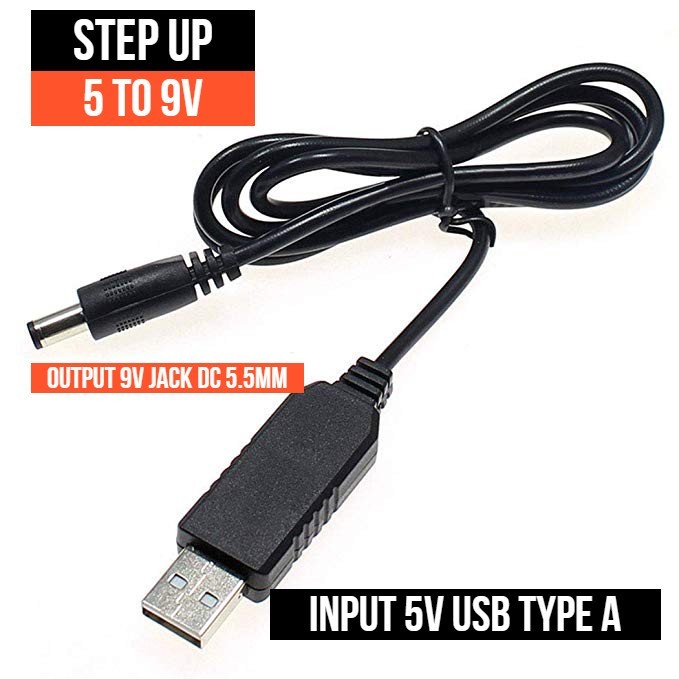 Jual Stepup Step Up USB 5v to 9v DC 5 to 9 Charger Boost Converter Adapter | Shopee Indonesia