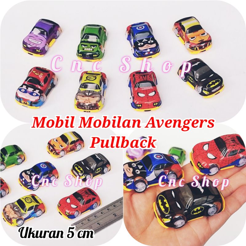 Jual Mobil Mobilan Avengers Pullback Mini Lucu Mainan Anak Laki Murah ...