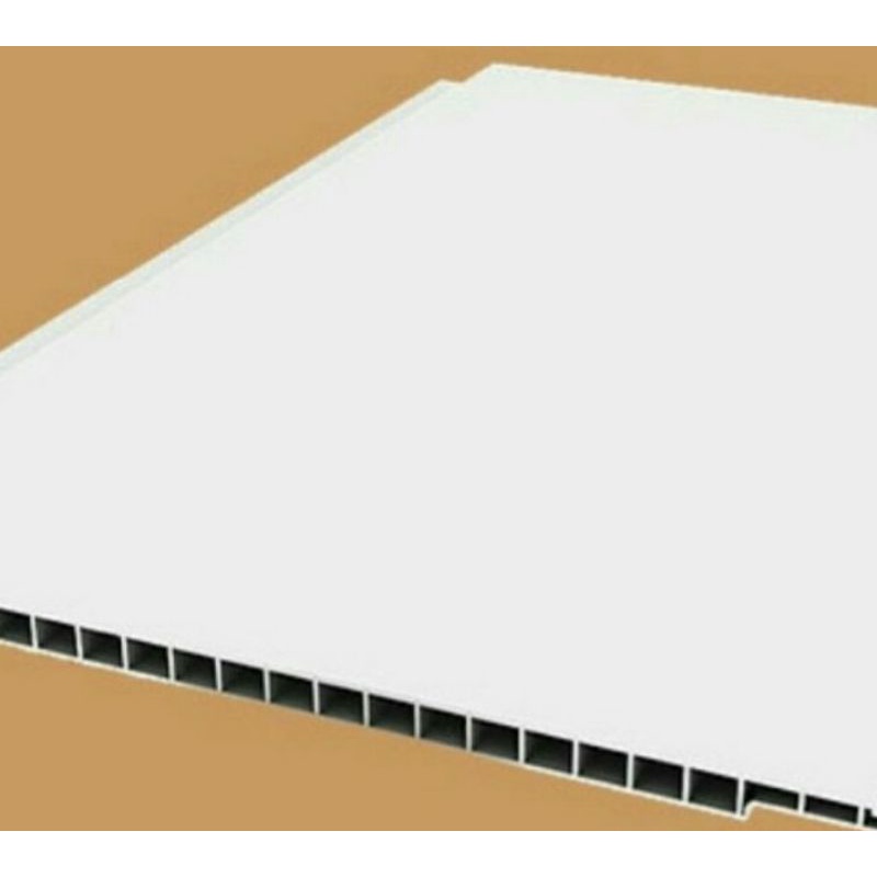 Jual Shunda Plafon PVC KU20003 Putih Polos Glossy/ KU20004 Putih Polos ...