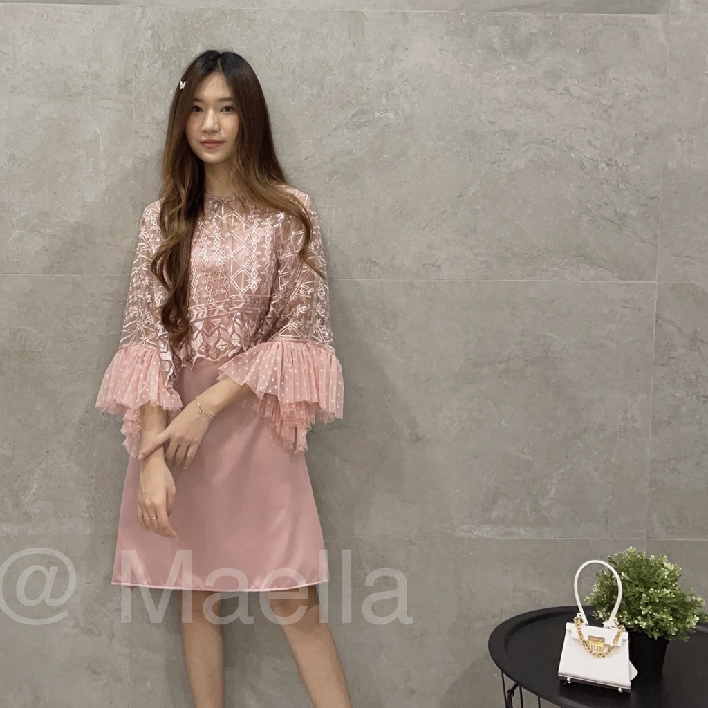 Jual Maella - Marlyn Dress | Dress Pesta | Party Dress | Wedding ...