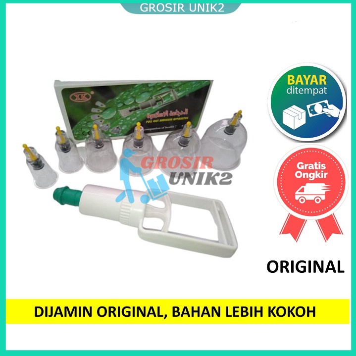 Jual ALAT BEKAM KOP ANGIN 6 PCS PULL OUT AVACUUM APPARATUS GROSIR UNIK | Shopee Indonesia