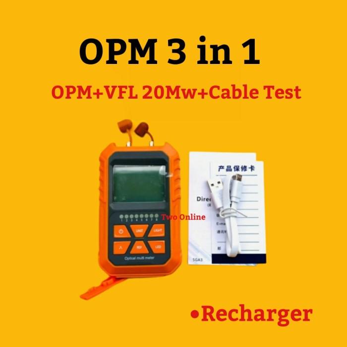 Jual Power Meter Opm 3 In 1 Opm Vfl Network Cable Test 3 In 1 Optical ...