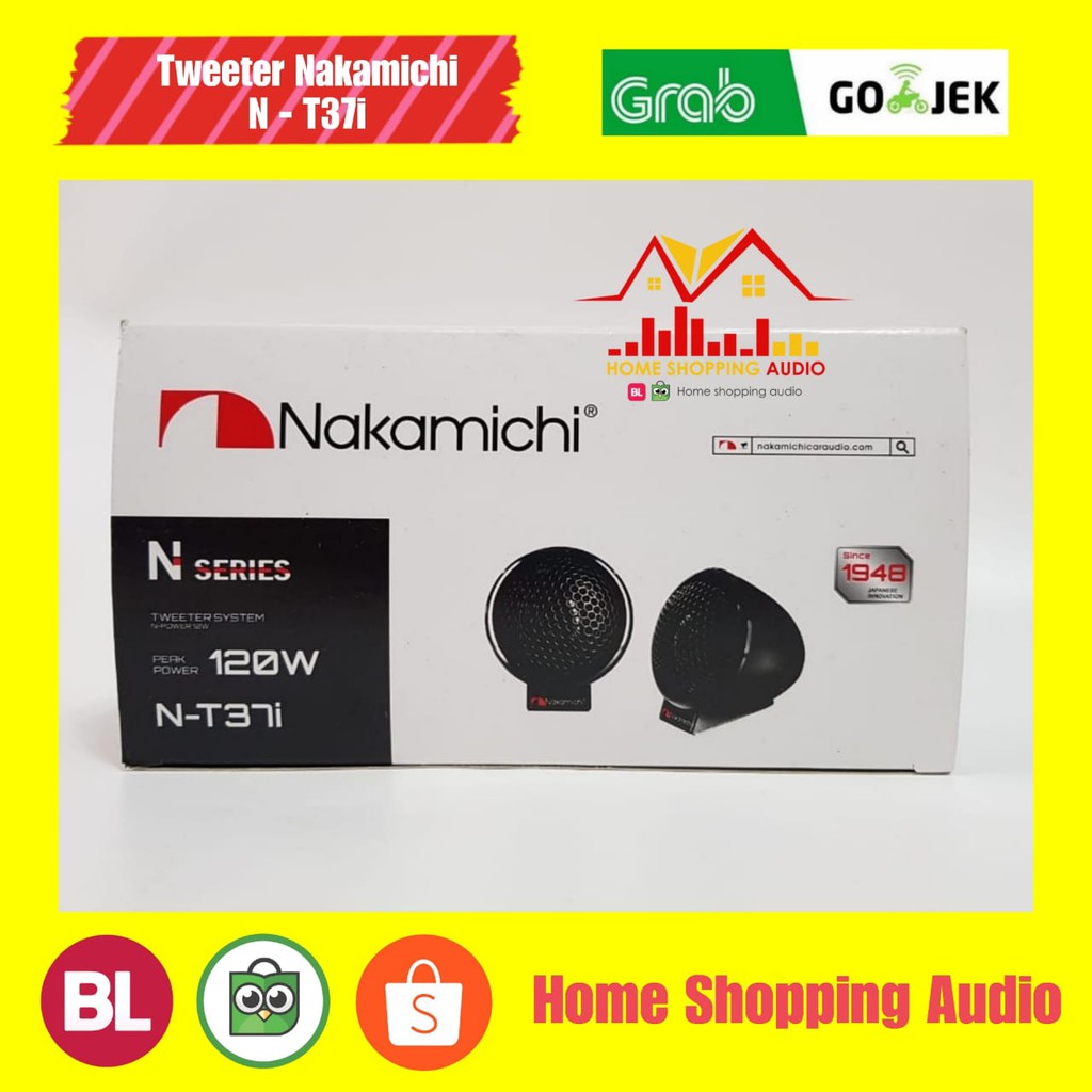 Jual Tweeter Nakamichi N-T37i Tweeter Mobil Nakamichi Original Garansi ...