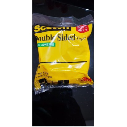 Jual 3M Scotch 200M Double Tape 18mm x 10yards | Shopee Indonesia