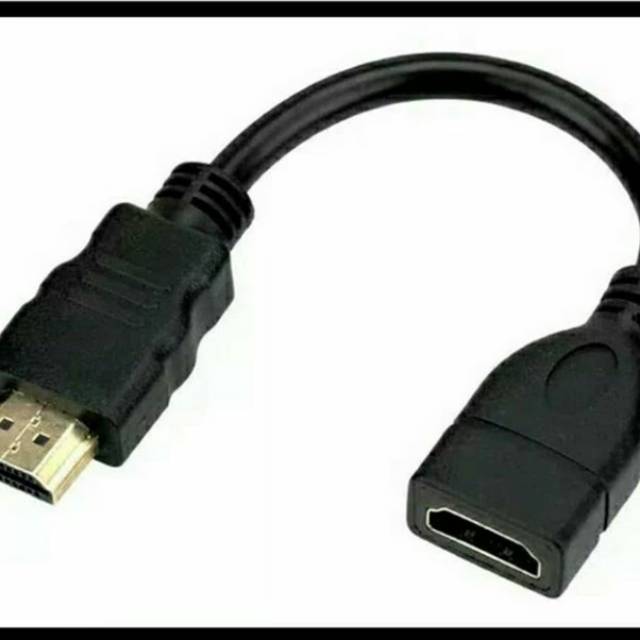 Jual Kabel HDMI male to female sambungan anycast dongle Miracast ...