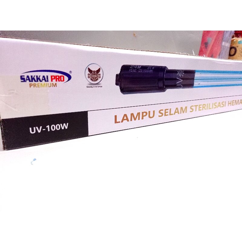 Jual LAMPU UV ULTRAVIOLET ANTI LUMUT BAKTERI SAKKAI PRO UV 100 WATT | Shopee Indonesia
