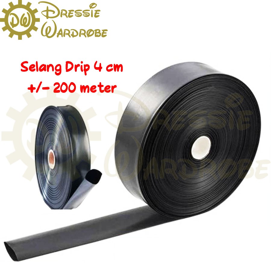 Jual Selang Drip Irigasi Irrigation Tetes Hidroponik 4 cm Tebal 50 ...