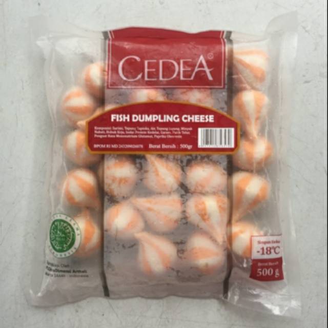 Jual CEDEA Fish Dumpling Cheese 500g | Shopee Indonesia