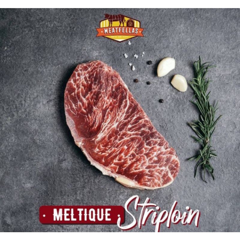 Jual Striploin YUU Meltique steak Premium AUS Beef Meltik | Shopee ...