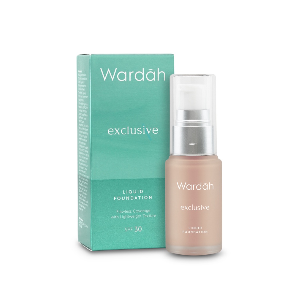 Jual Wardah Exclusive Liquid Foundation - Foundation Matte Yang Tahan ...