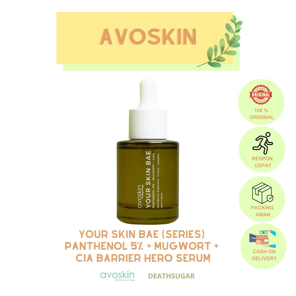 Jual Avoskin Your Skin Bae Panthenol 5% + Mugwort + Cica Barrier Hero ...