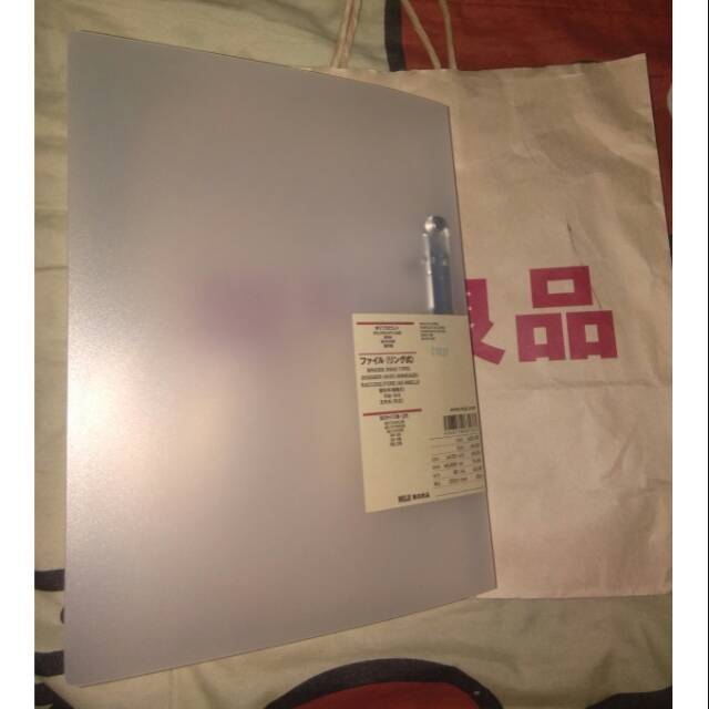 Jual MUJI DOUBLE RING BINDER B5 | Shopee Indonesia