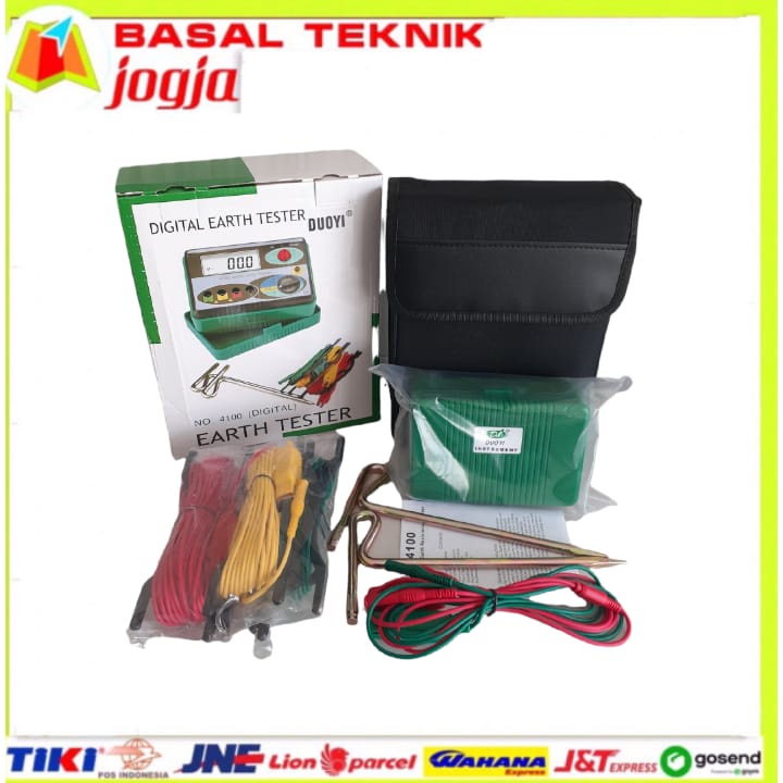 Jual Earth Tester Digital Duoyi 4100 DY4100 alat grounding test ...