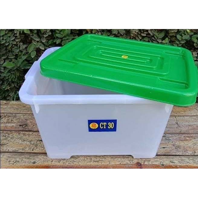 Jual CONTAINER BOX GM CT30 / CONTAINER 30 LITER / KERANJANG RODA - GM ...