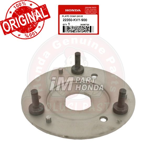 Jual Original !! plate comp drive dudukan kampas ganda beat karbu beat ...