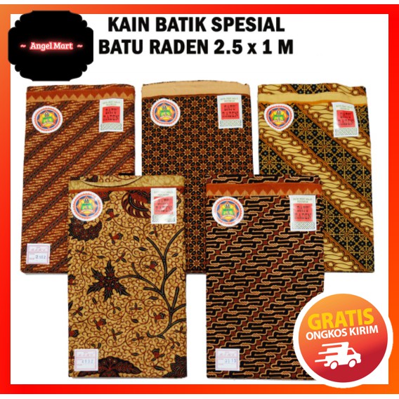 Jual BATIK BATU RADEN/KAIN BATIK / KAIN / KAIN PANJANG BATU RADEN High Quality -Batik Halus 2,5 ...