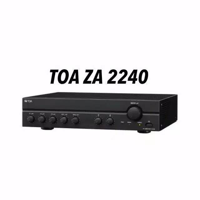 Jual PROMO MURAH Ampli TOA /Mixer Power Amplifier TOA ZA 2240 | Shopee Indonesia