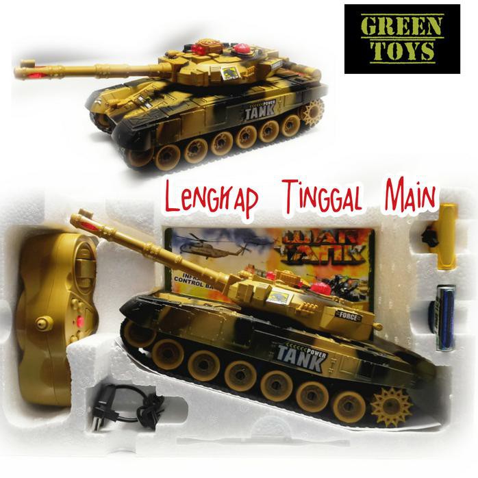 Jual New Mobil Remote Tank Military Besar Mainan Mobil Remote Control ...