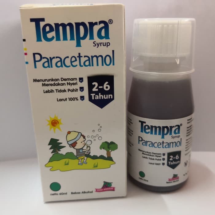 Jual Tempra Syrup 60ml (2 - 6 Tahun). | Shopee Indonesia