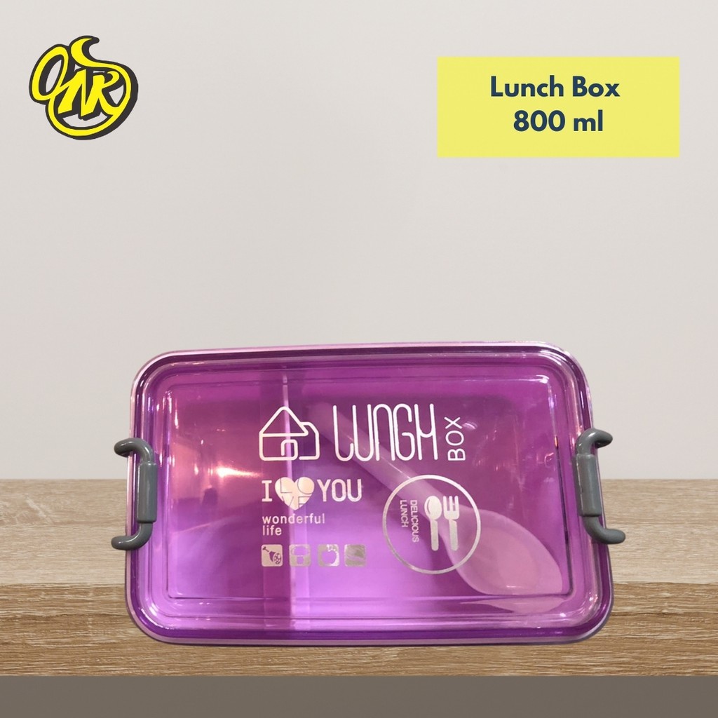 Jual LUNCH BOX 800 ML / KOTAK MAKAN 800 ML | Shopee Indonesia